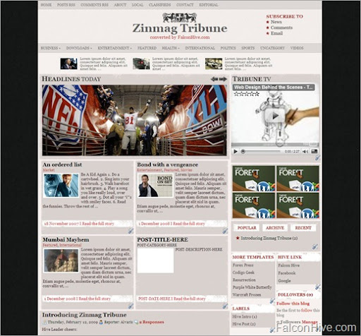 Zinmag Tribune